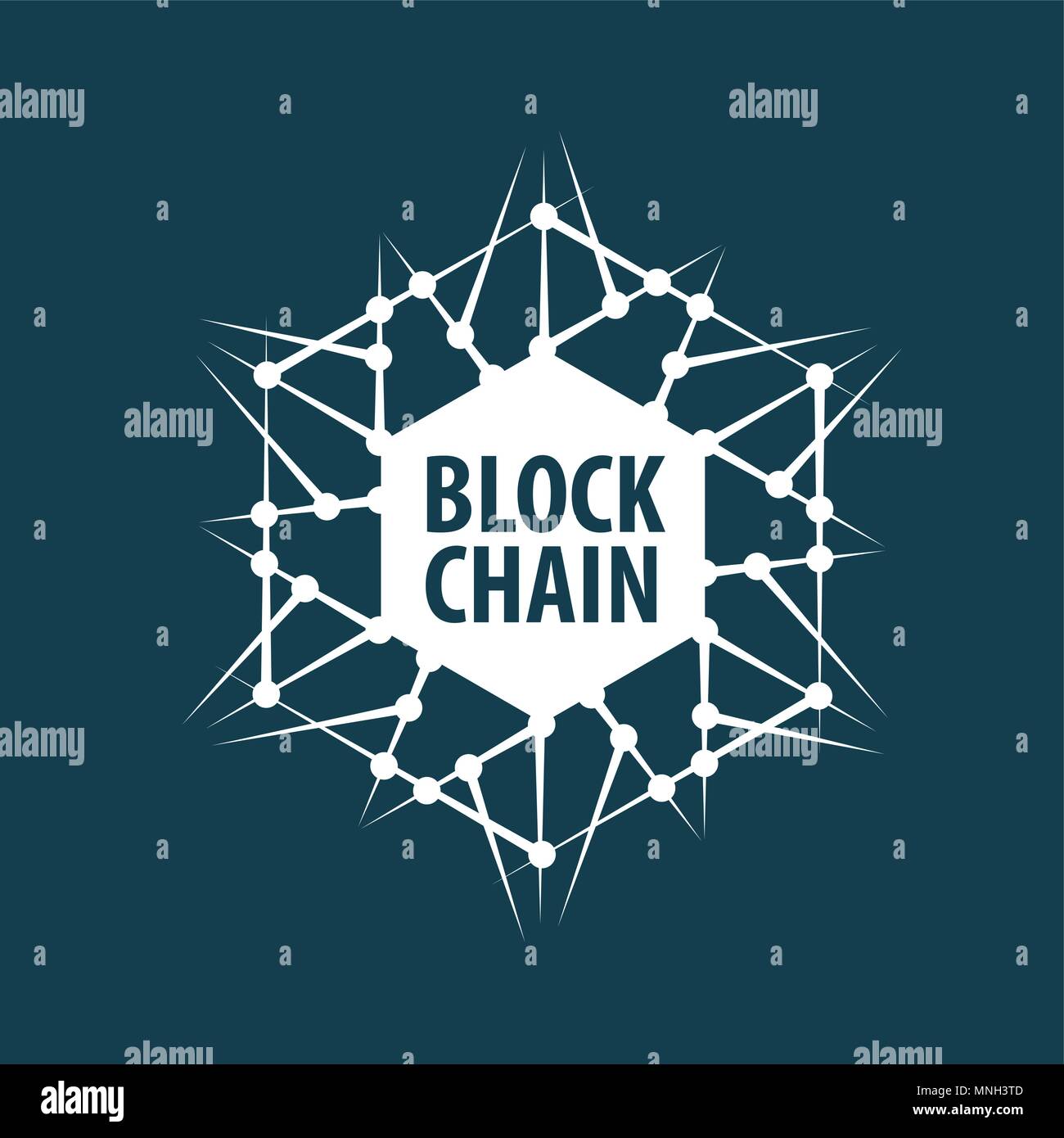 Vector logo blockchain Stock Vector Image & Art - Alamy