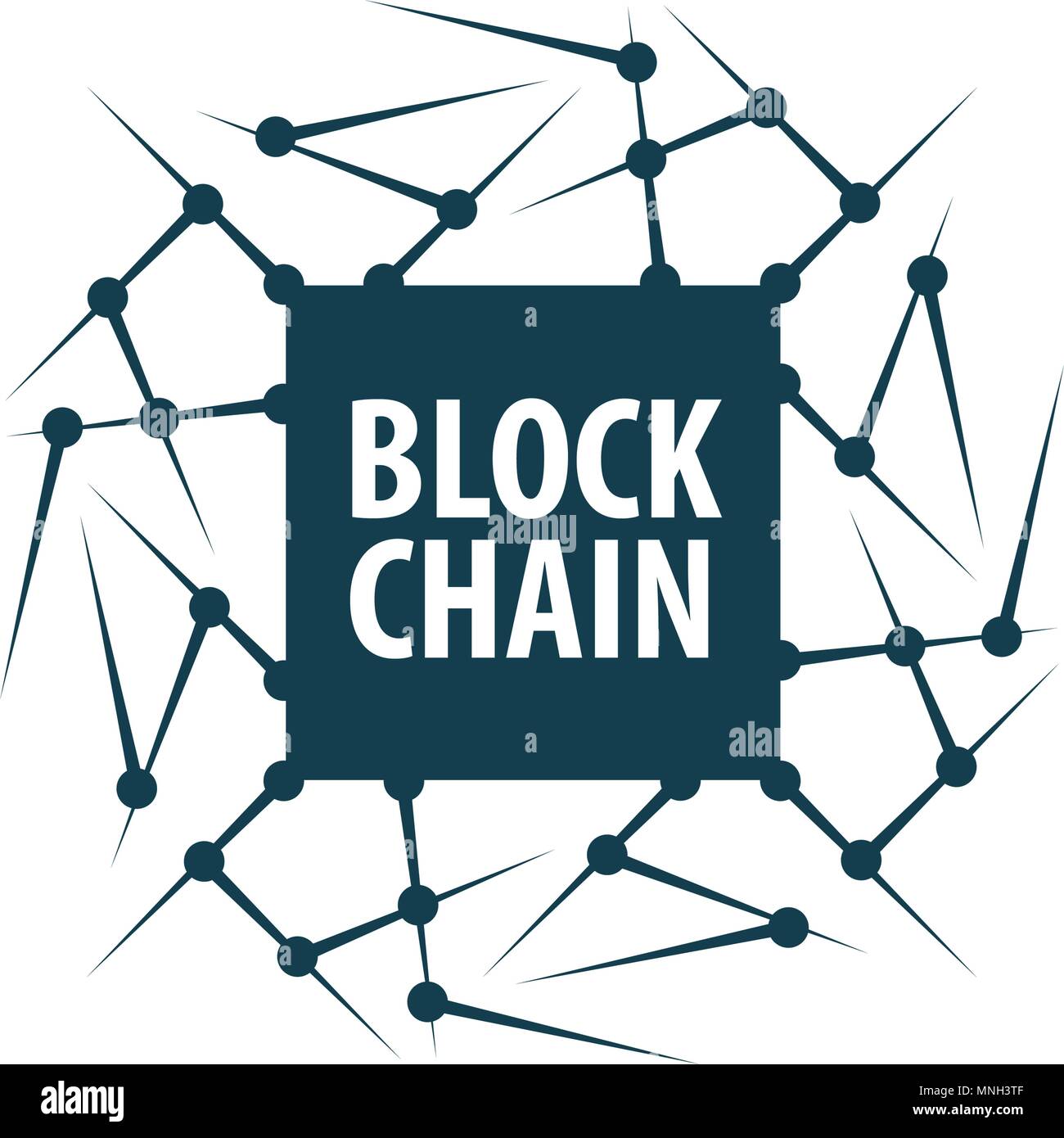 Vector logo blockchain Stock Vector Image & Art - Alamy