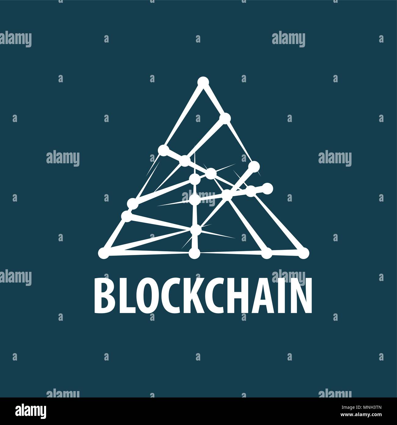Vector logo blockchain Stock Vector Image & Art - Alamy