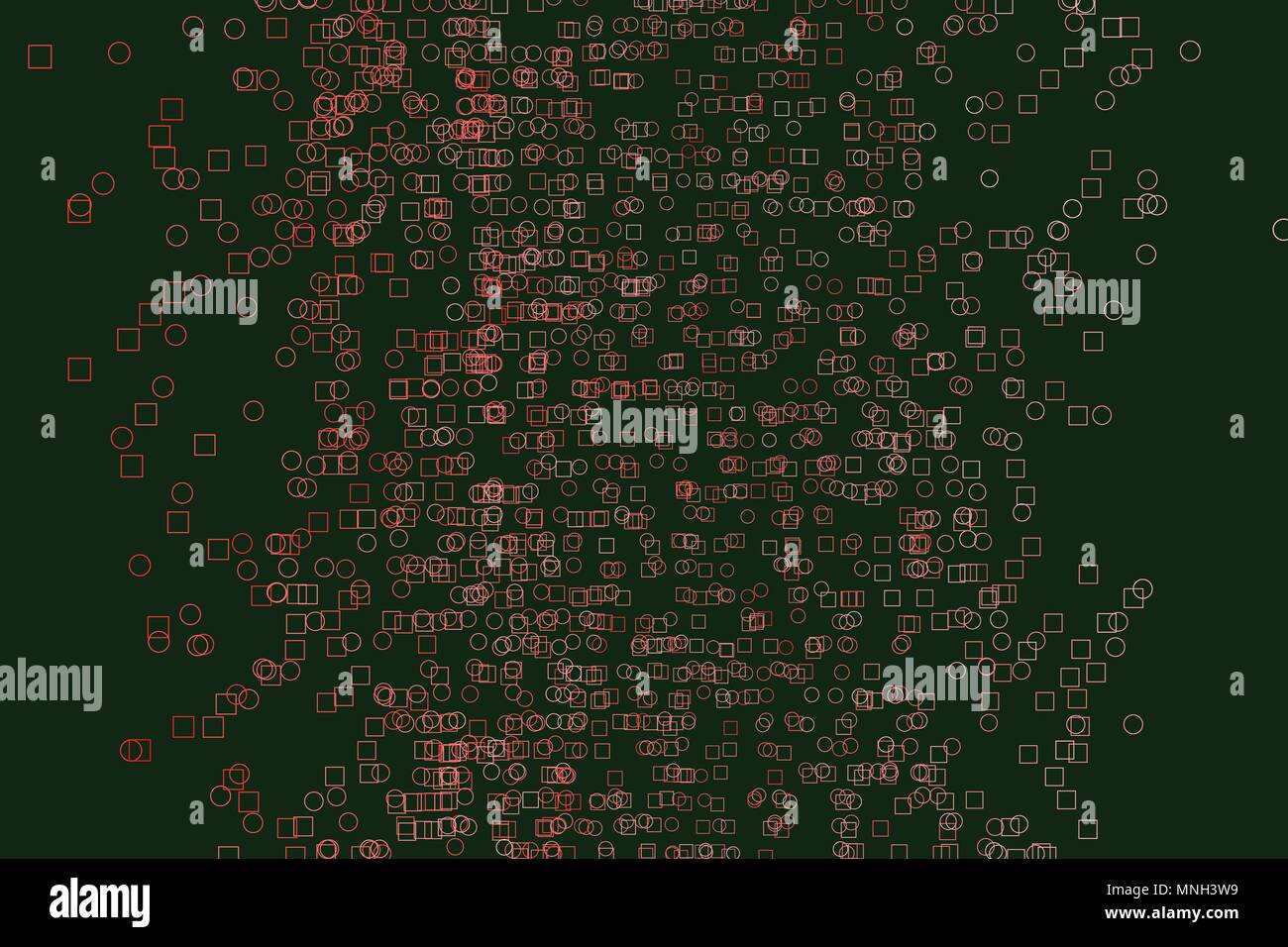 Abstract background with shape of ellipse & square box pattern. Vector ...