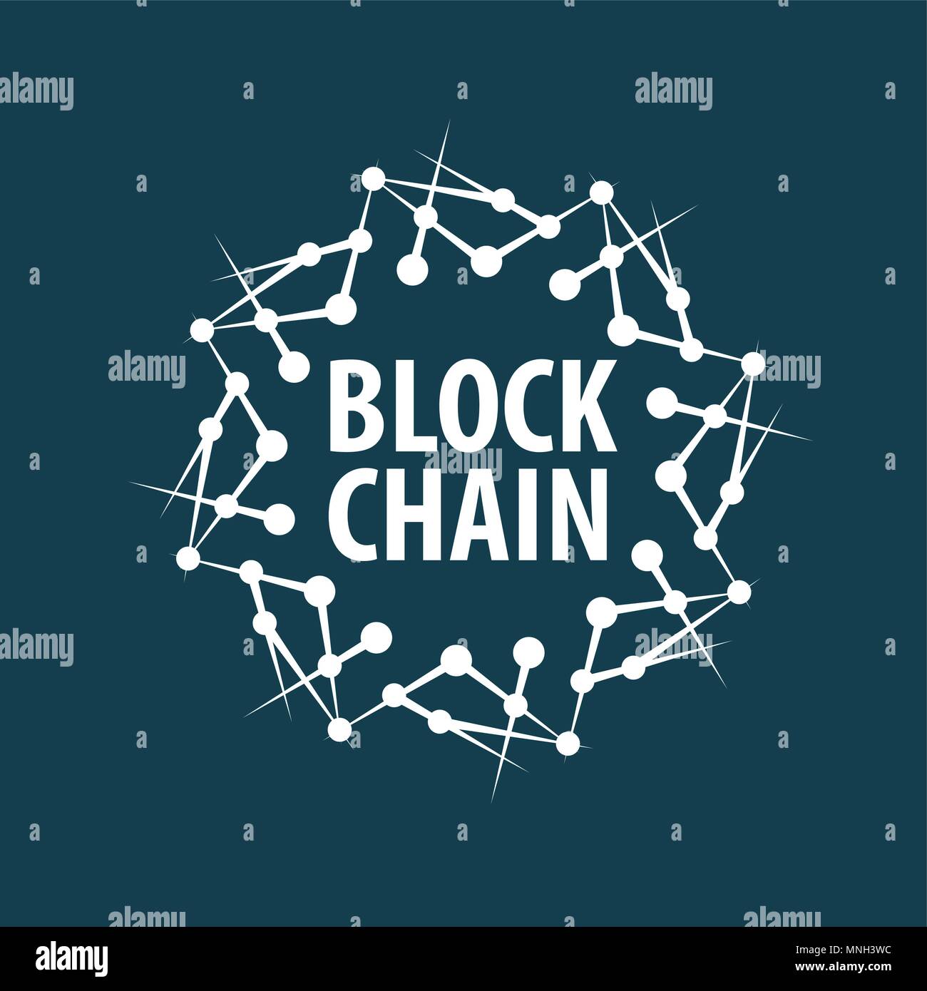 Vector logo blockchain Stock Vector Image & Art - Alamy