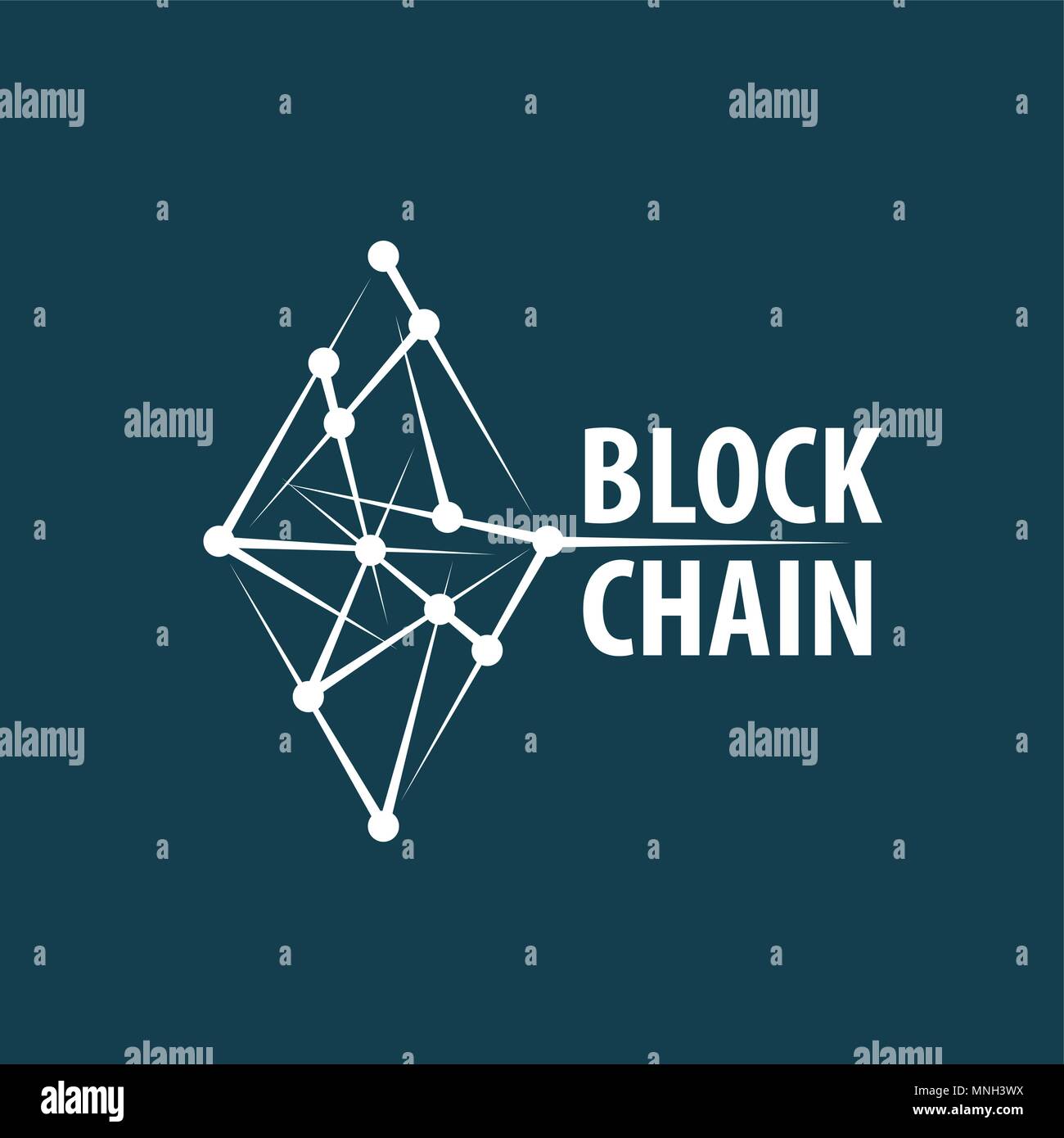 Vector logo blockchain Stock Vector Image & Art - Alamy