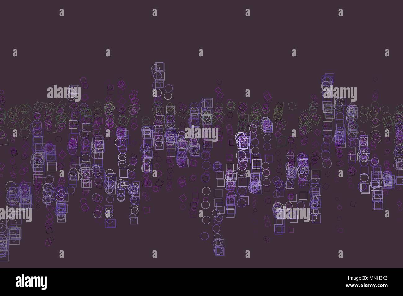 Conceptual background ellipse & square box pattern for design. Vector ...