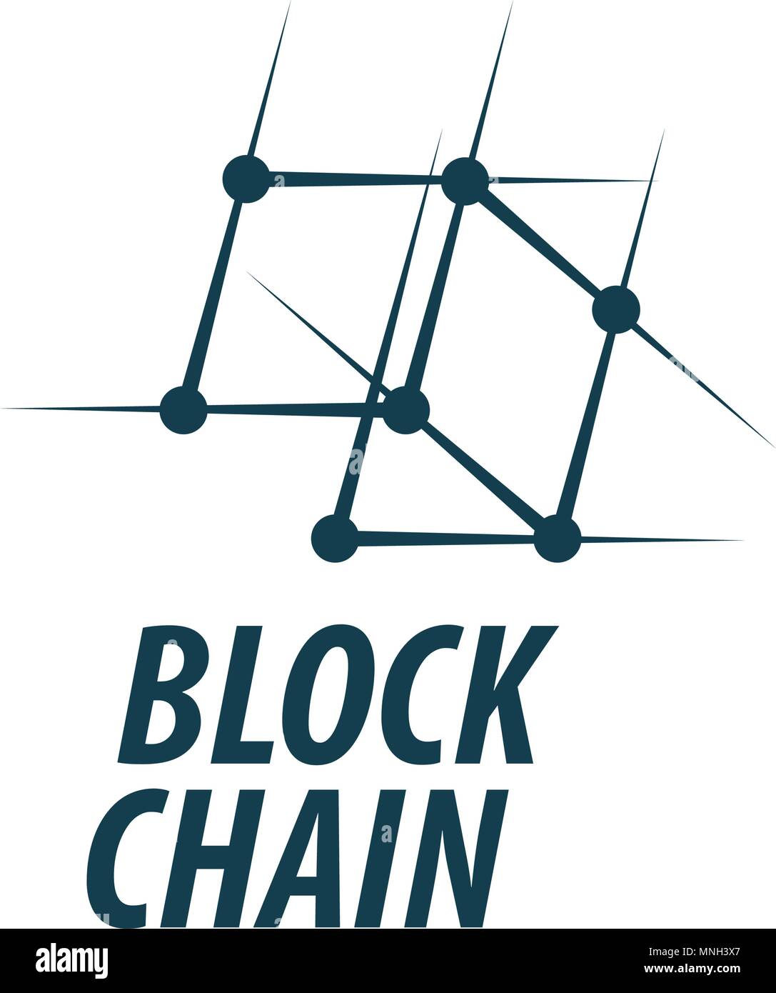 Vector logo blockchain Stock Vector Image & Art - Alamy