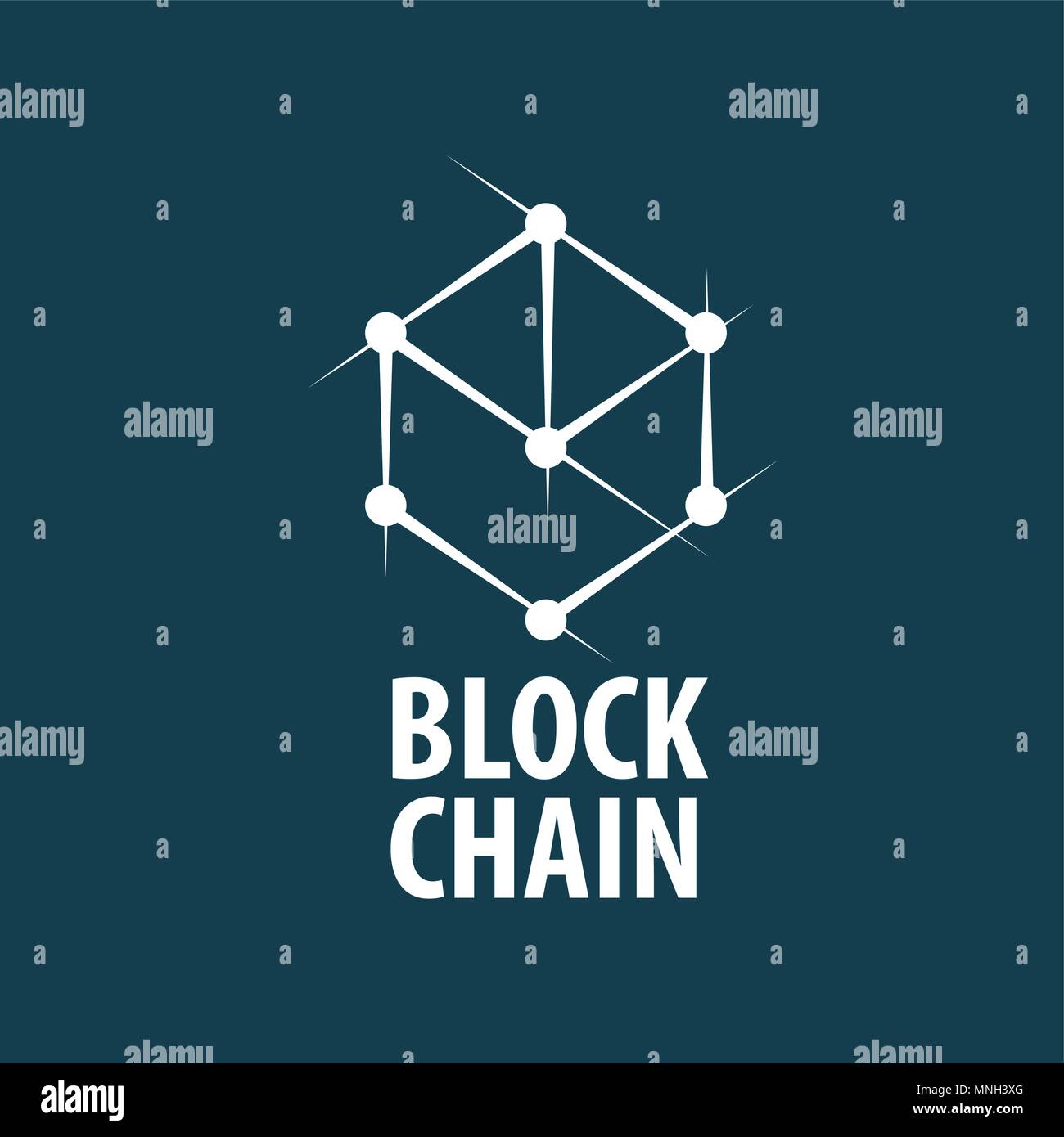 Vector logo blockchain Stock Vector Image & Art - Alamy