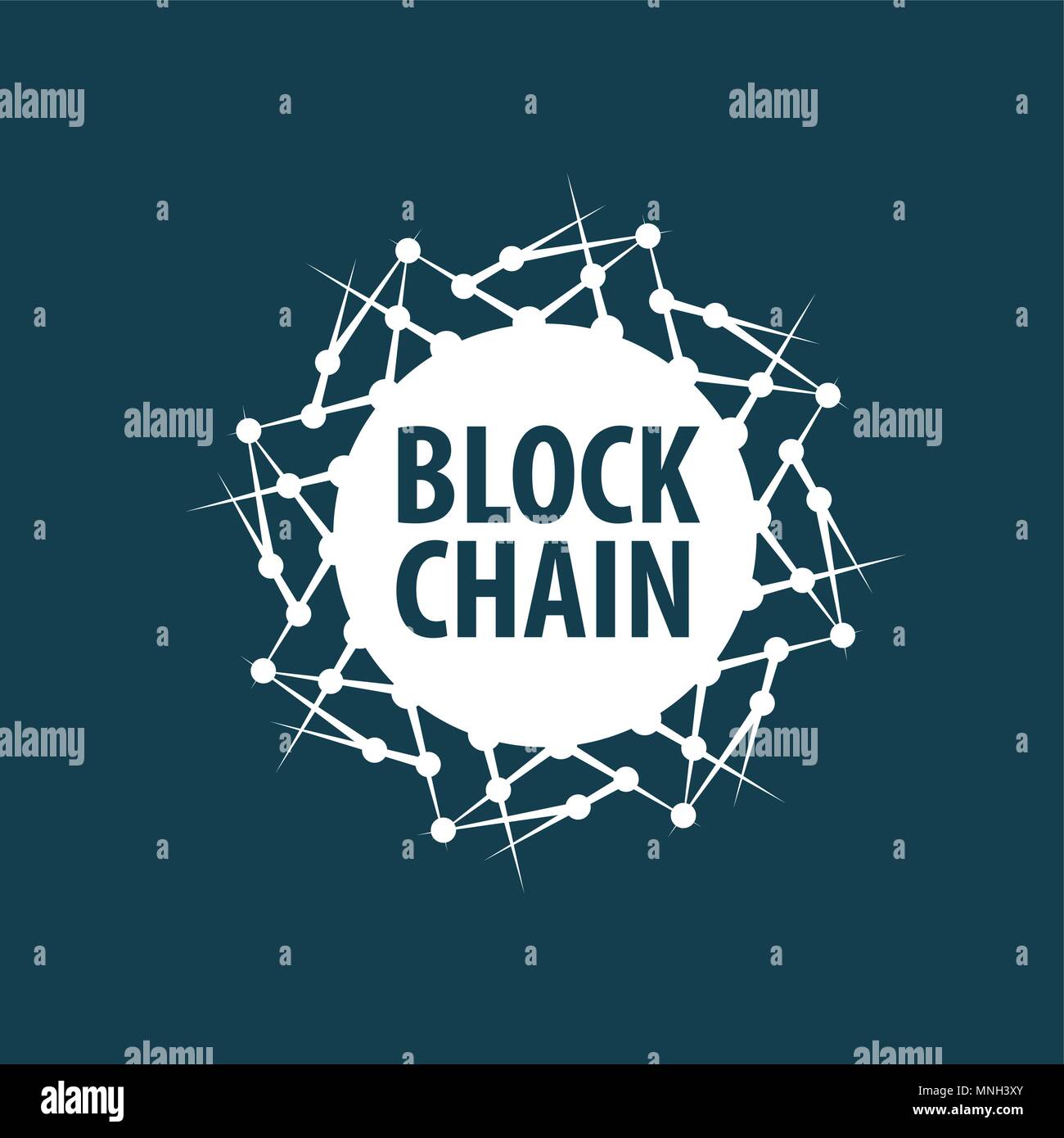 Vector logo blockchain Stock Vector Image & Art - Alamy