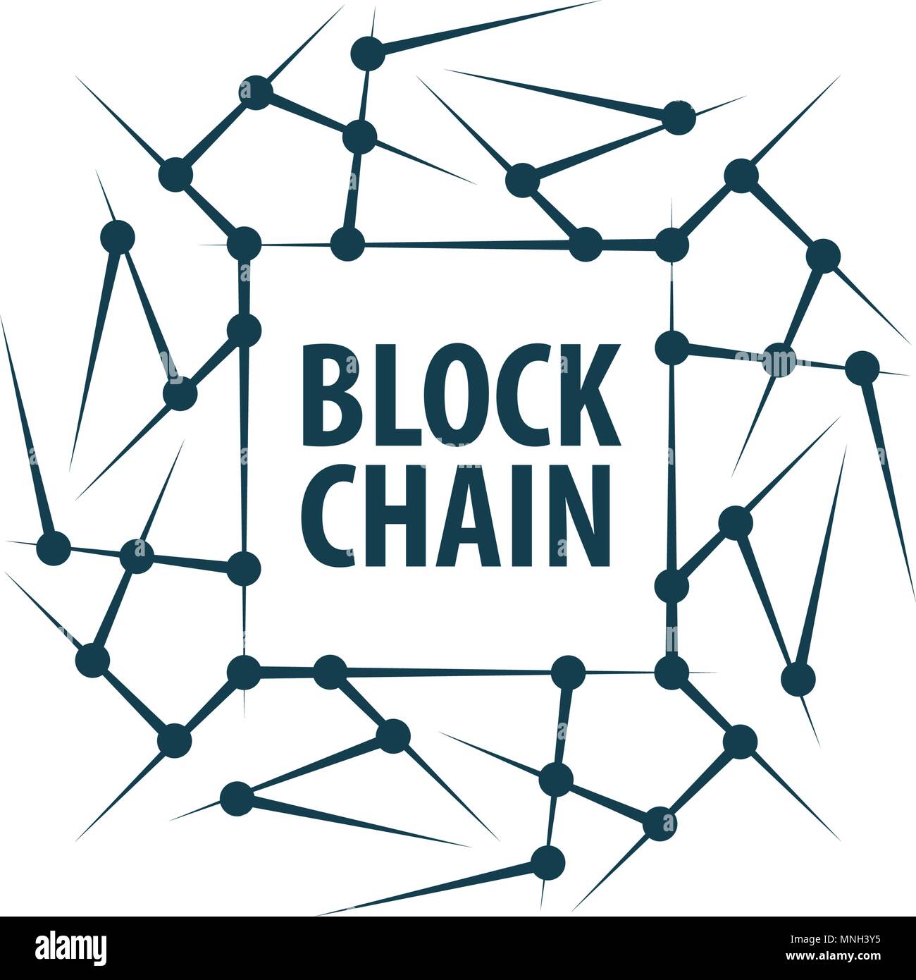 Vector logo blockchain Stock Vector Image & Art - Alamy