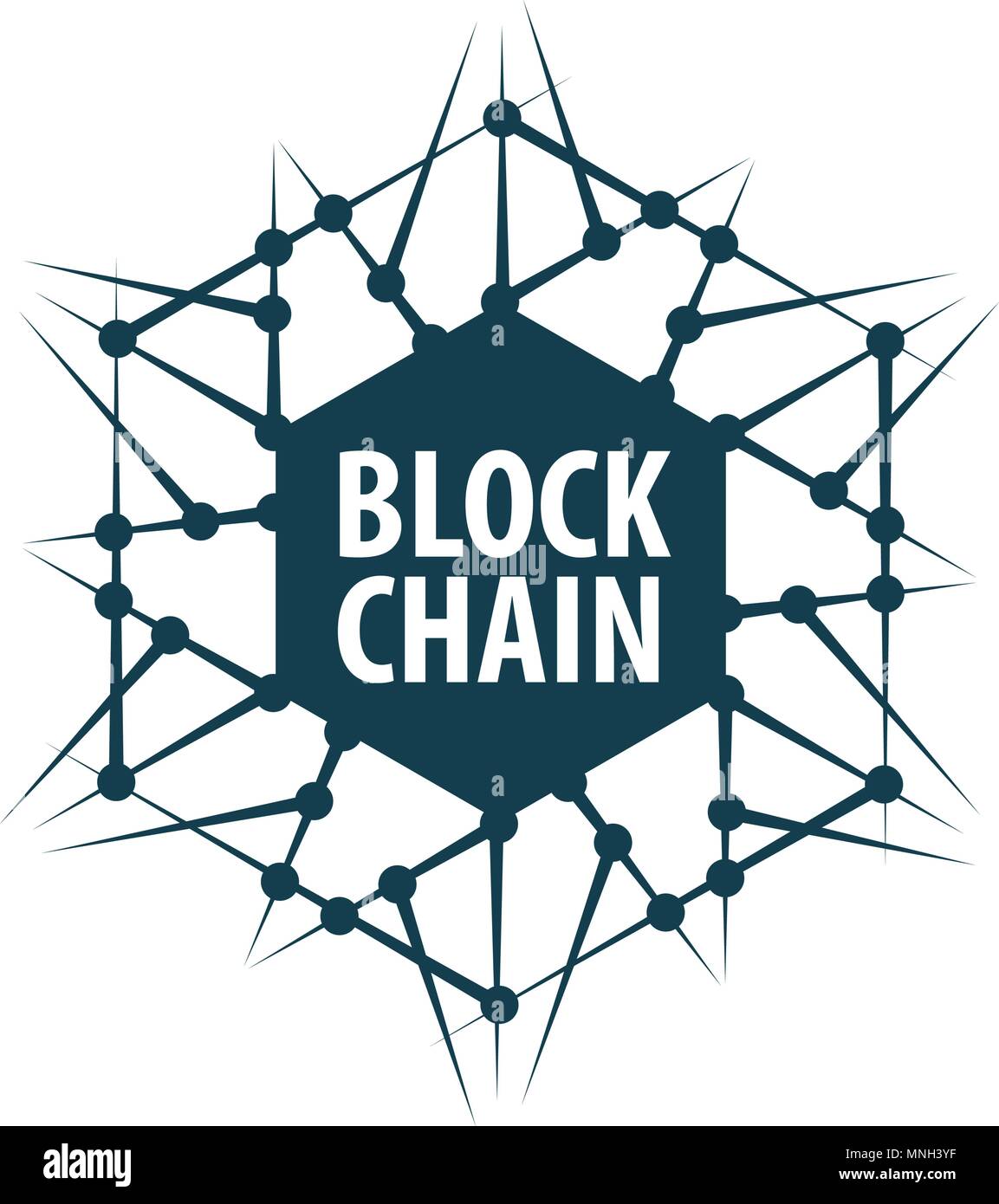 Vector logo blockchain Stock Vector Image & Art - Alamy