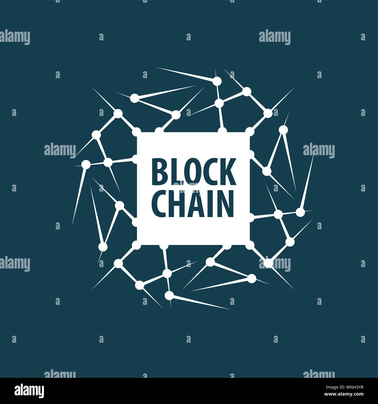 Vector logo blockchain Stock Vector Image & Art - Alamy