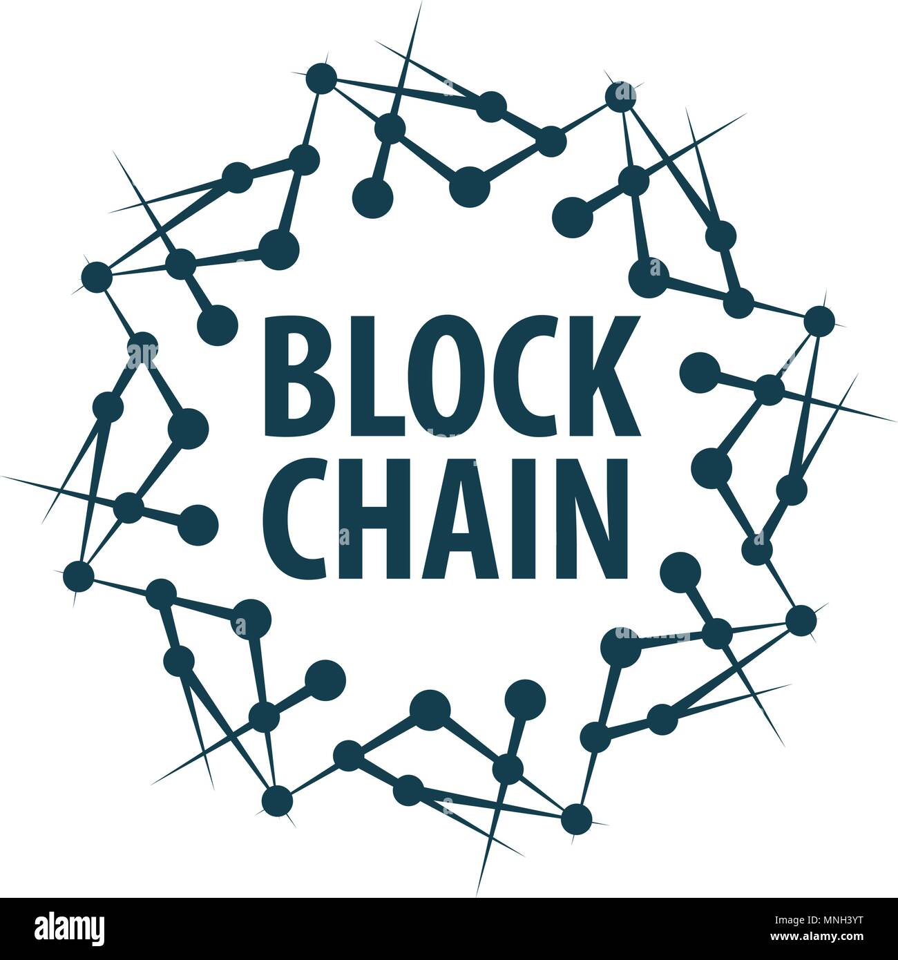 Vector logo blockchain Stock Vector Image & Art - Alamy