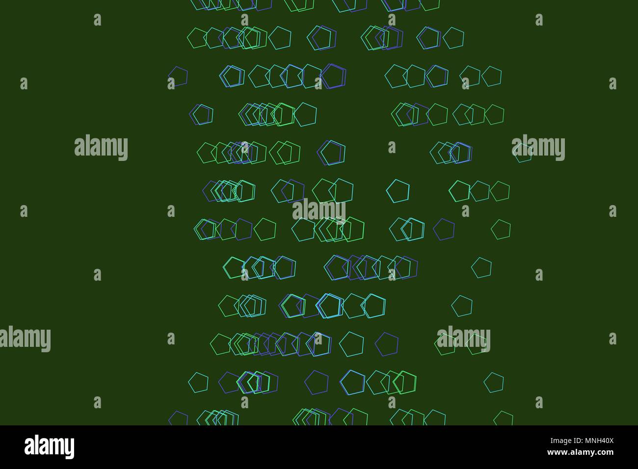 Abstract background with shape of pentagon pattern. Vector illustration ...