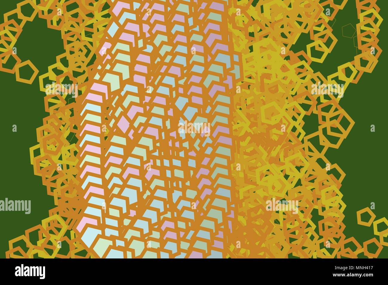 Background abstract pentagon pattern for design. Vector illustration ...