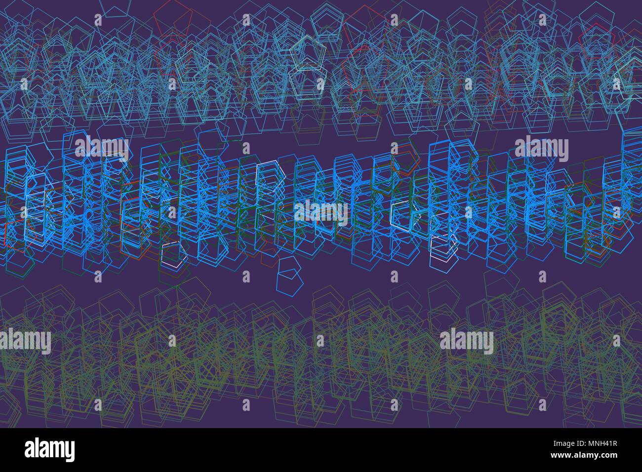 Conceptual background pentagon pattern for design. Vector illustration ...