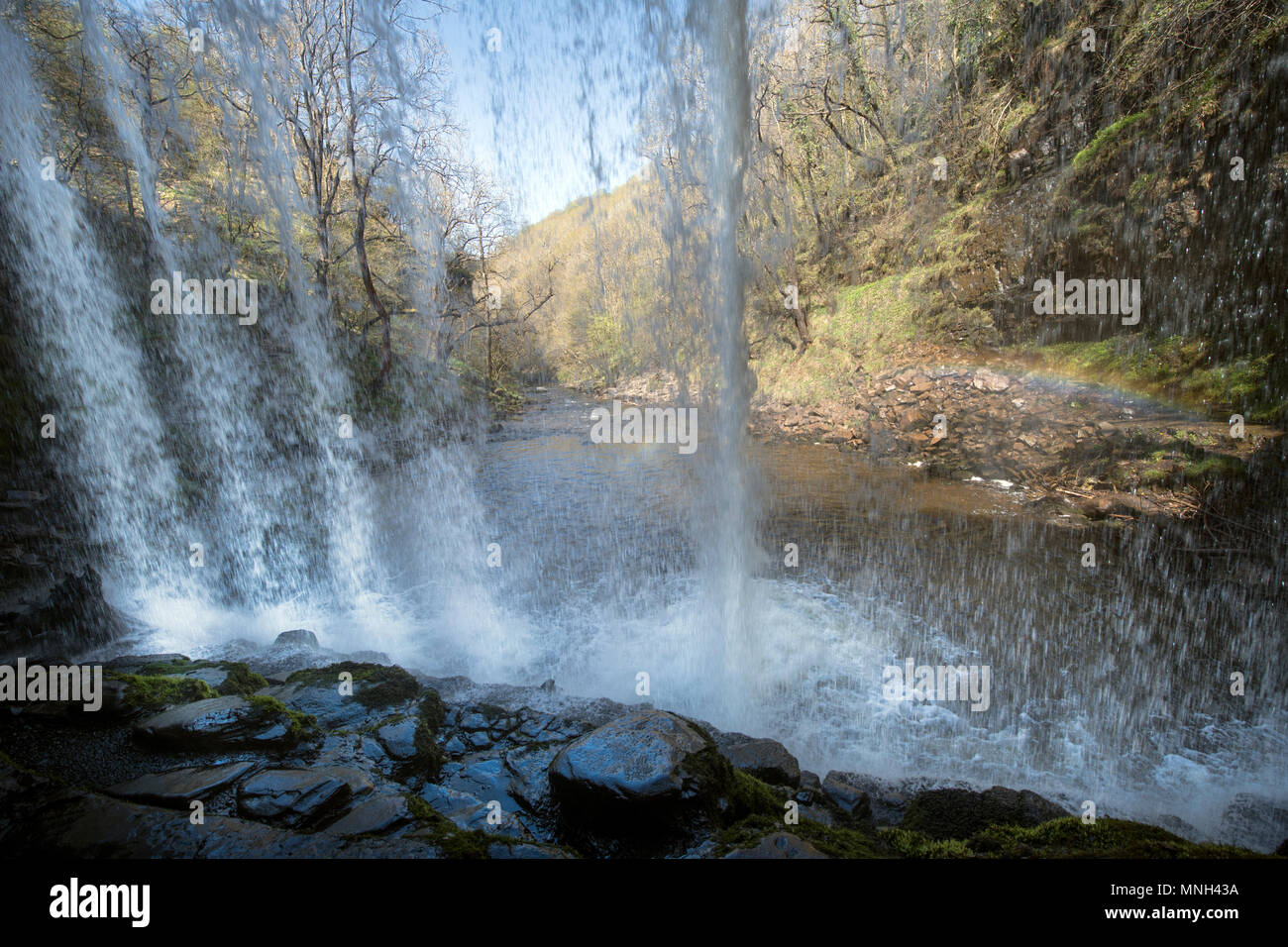 The four falls walk wales hi-res stock photography and images - Alamy