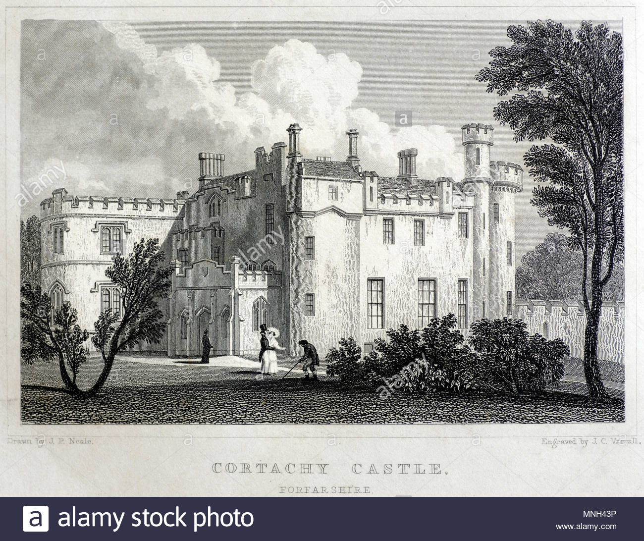 Cortachy castle hi-res stock photography and images - Alamy