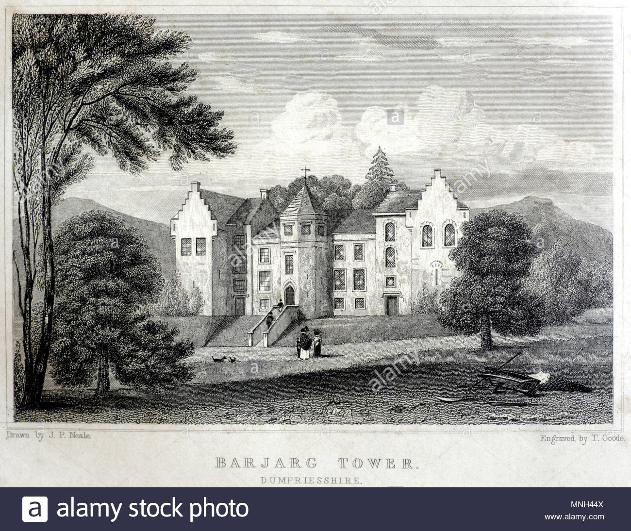 Barjarg tower hi-res stock photography and images - Alamy