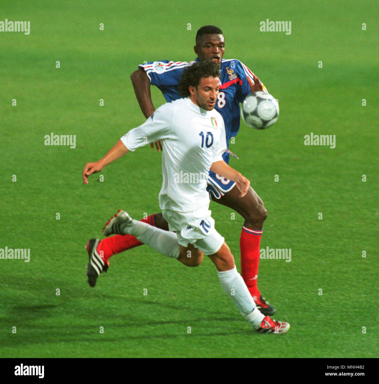 Football: Feijenoord Stadion in Rotterdam, Netherlands 02/07/2000 UEFA ...