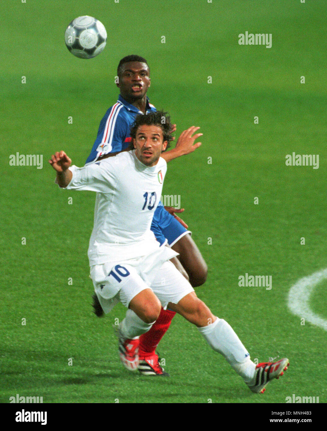 Football: Feijenoord Stadion in Rotterdam, Netherlands 02/07/2000 UEFA ...