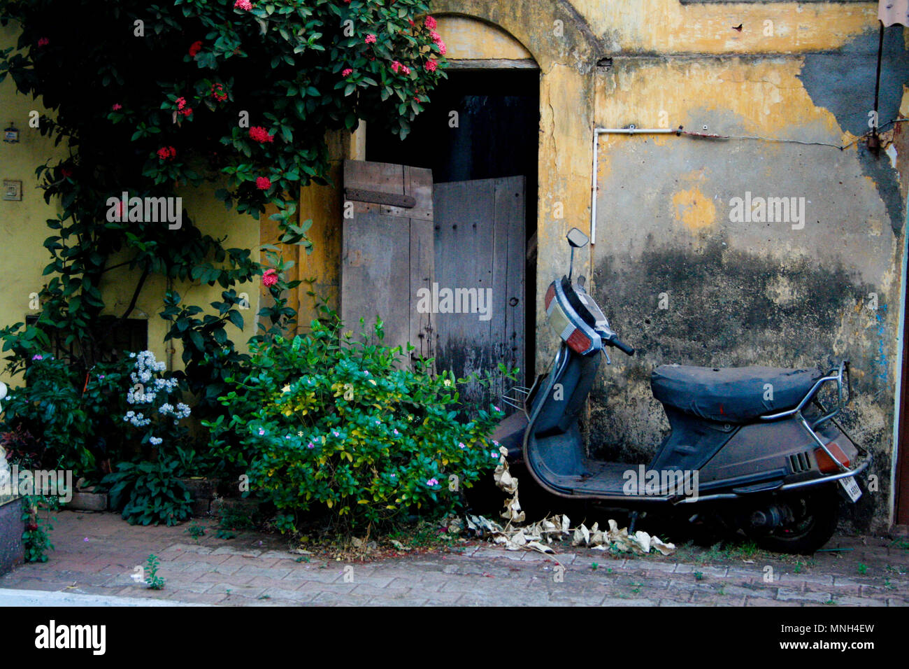 Indian street scene hi-res stock photography and images - Alamy
