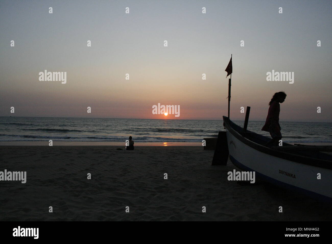 Goa sea beach hi-res stock photography and images - Alamy