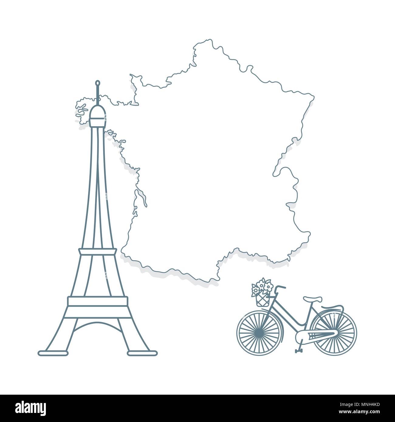 Paris transport history Stock Vector Images - Alamy