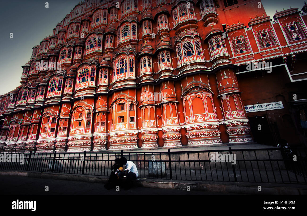 Hawa Mahal (Palace of the Winds), Jaipur India Stock Photo - Alamy