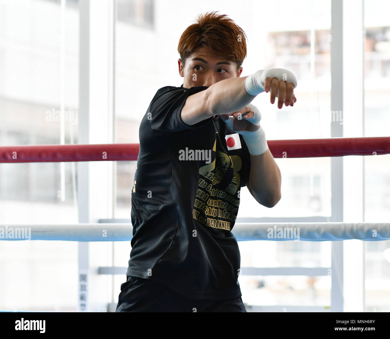 Yokohama, Kanagawa, Japan. 16th May, 2018. Naoya Inoue Boxing : Naoya ...