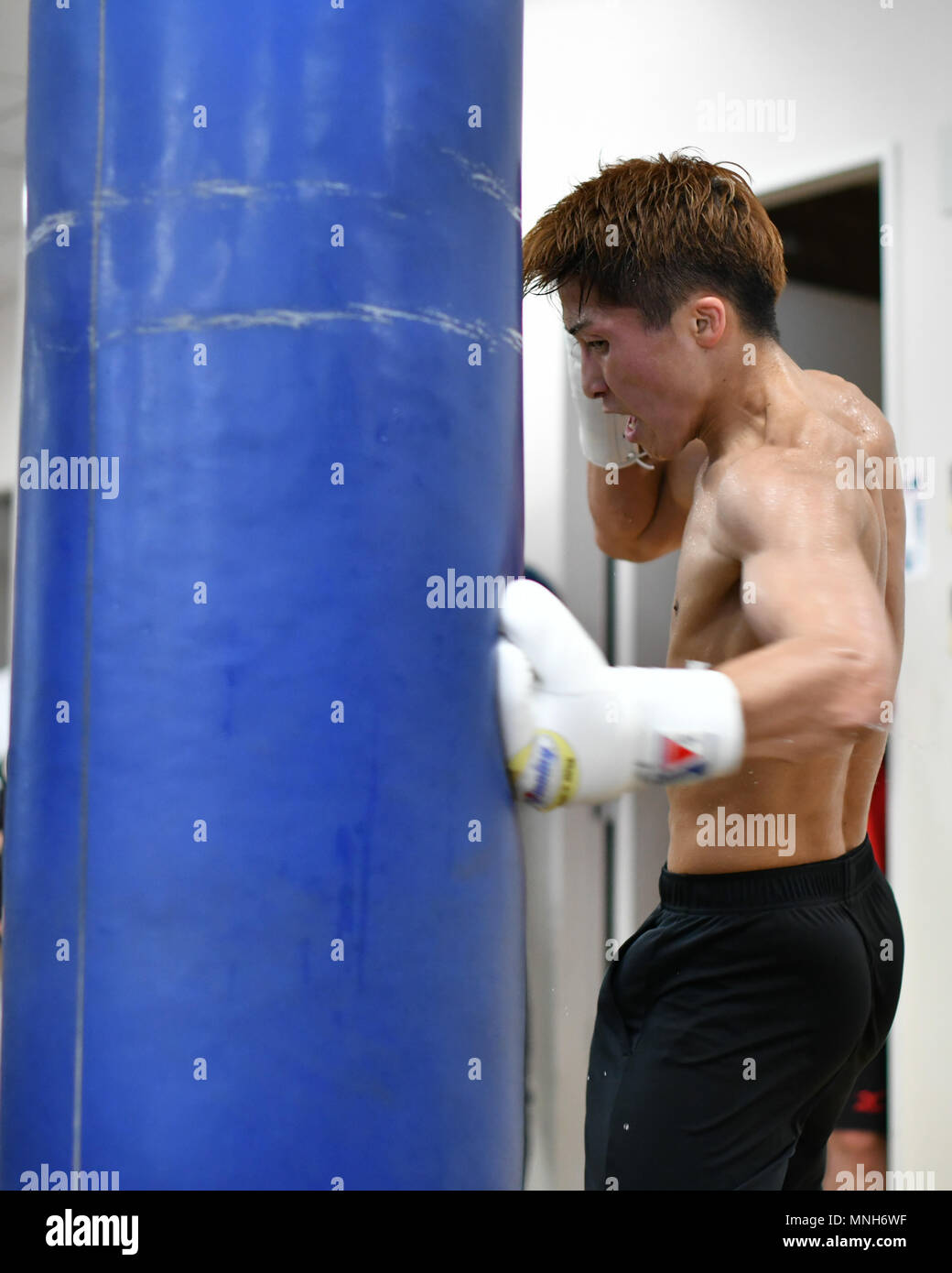Yokohama, Kanagawa, Japan. 16th May, 2018. Naoya Inoue Boxing : Naoya ...