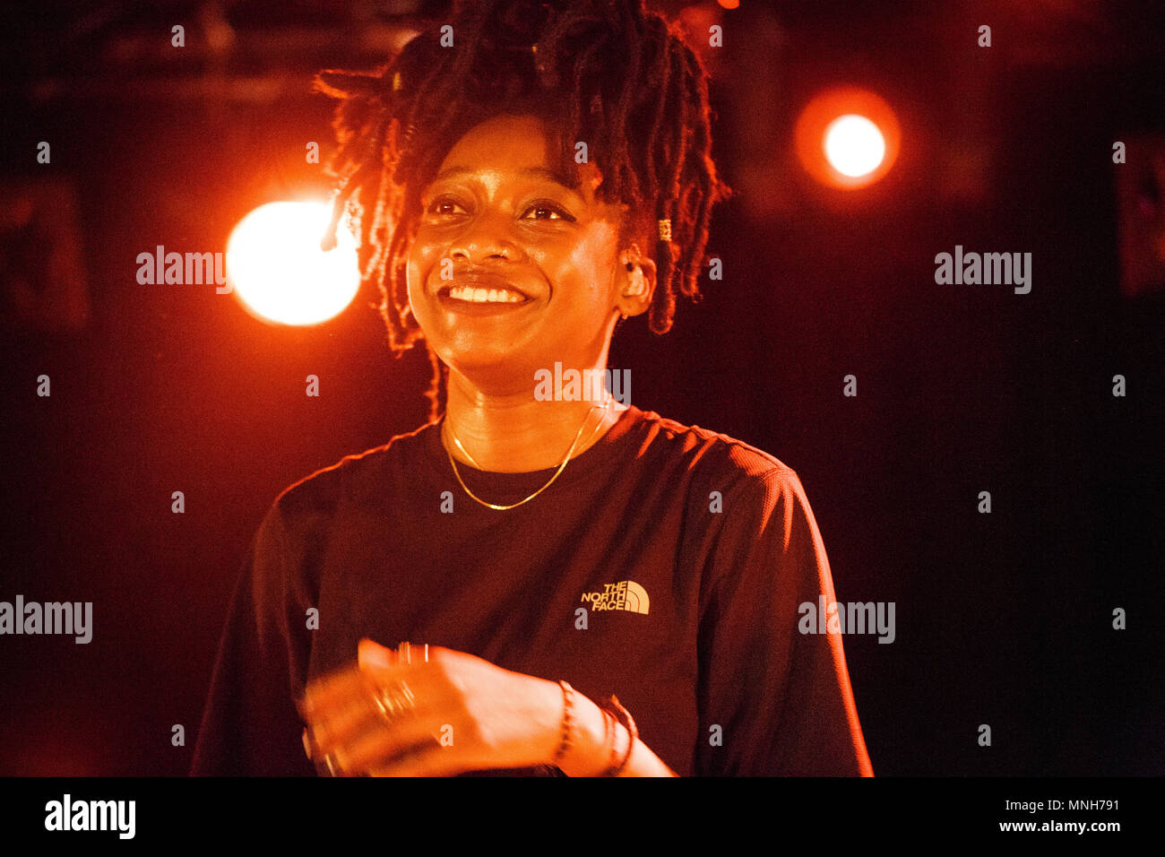 Denmark, Copenhagen - May 16, 2018. The English rapper and lyricist ...