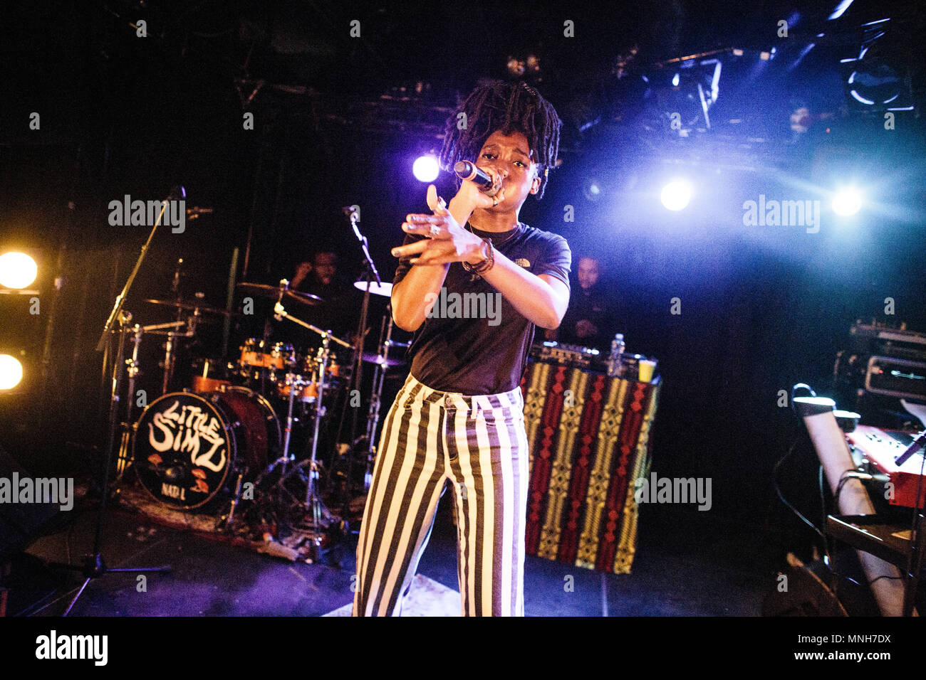 Denmark, Copenhagen - May 16, 2018. The English rapper and lyricist ...