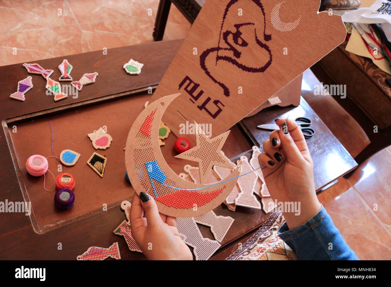 May 17, 2018 - Deir Al Balah, Gaza Strip, Palestinian Territory - A ...