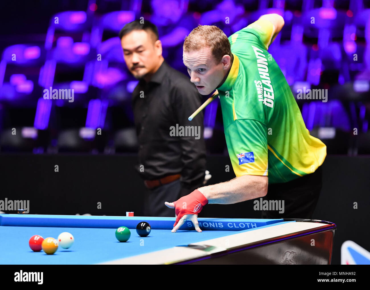Australia's James Delahunty during WORLD CUP of POOL 2018: Round 1 ...