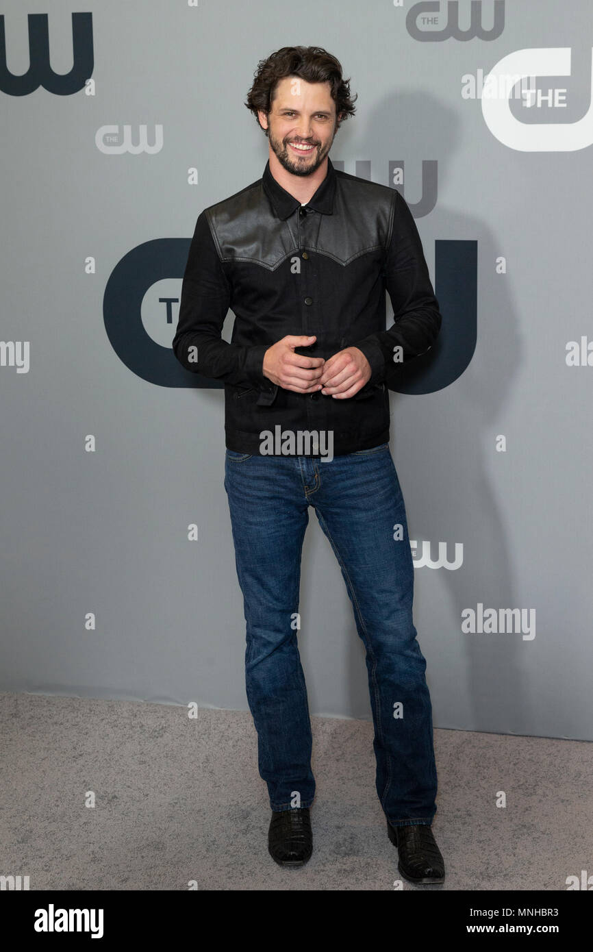 New York, NY - May 17, 2018: Nathan Parsons attends 2018 CW network ...