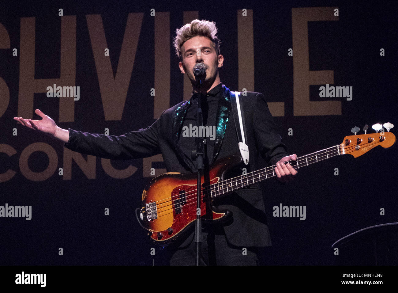 Nashville, Tennessee, USA. 25th Mar, 2018. SAM PALLADIO during the ...