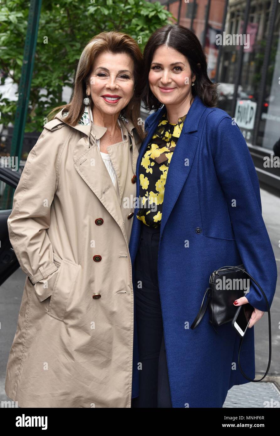 New York, NY, USA. 17th May, 2018. Princess Firyal of Jordan, Alexandra ...