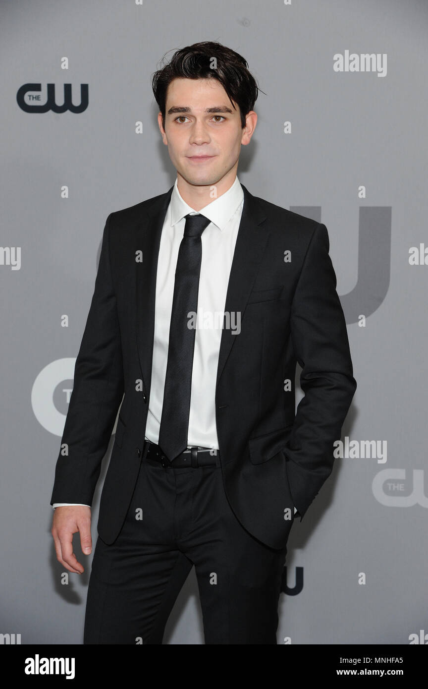 New York, NY, USA. 17th May, 2018. Casey Cott at the 2018 CW Network ...