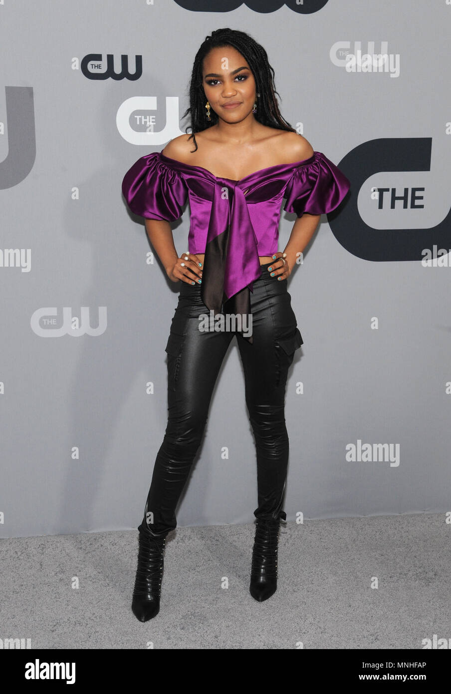 New York, NY, USA. 17th May, 2018. China Anne McClain at the 2018 CW ...