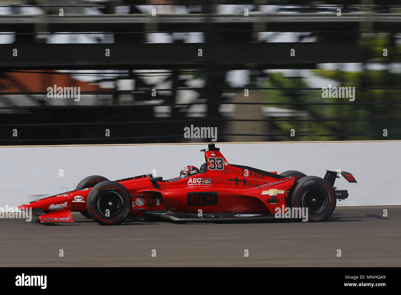 Indianapolis, Indiana, USA. 17th May, 2018. JAMES DAVISON (33) of ...