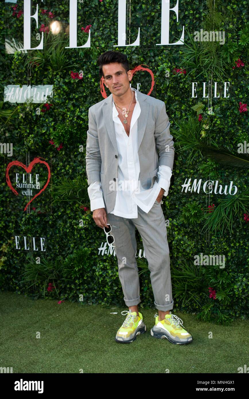 Alberto Ortiz Rey attends summer party from ELLE magazine Summer Edit ...