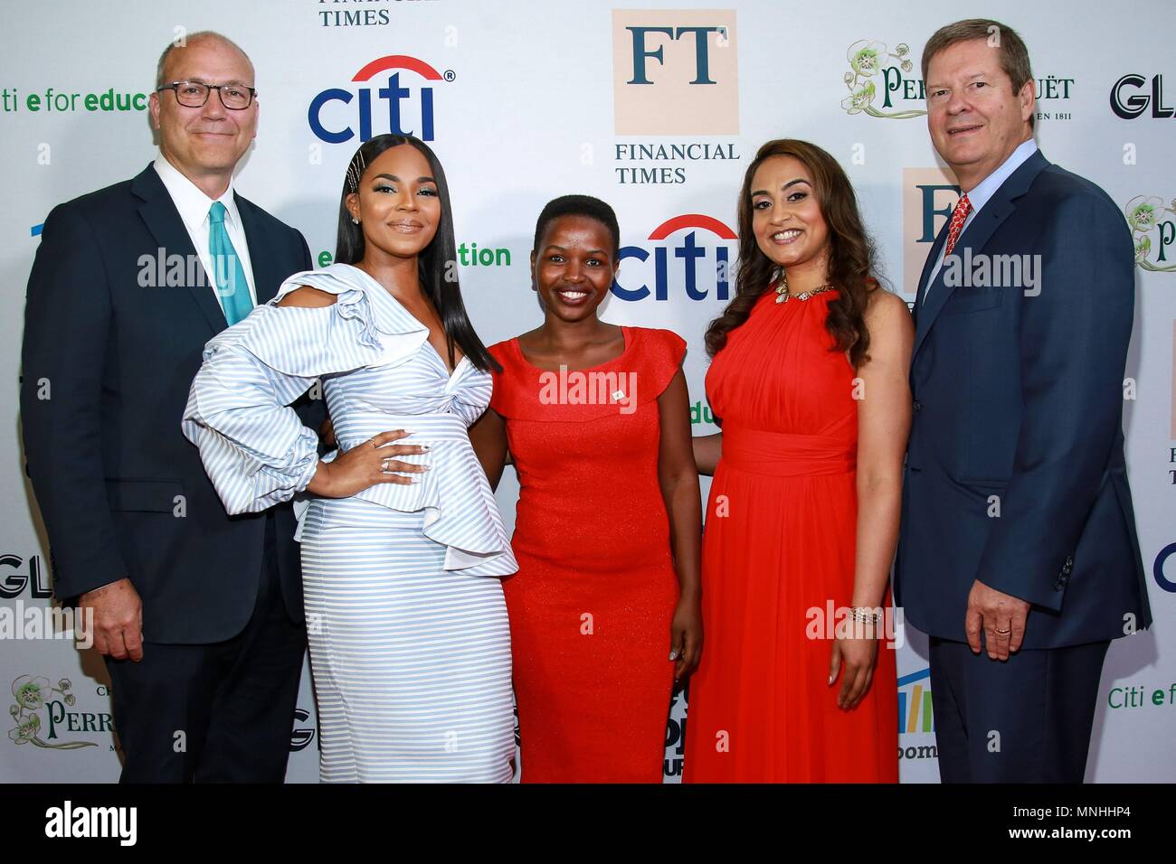 New York, NY, USA. 17th May, 2018. Jamie Forese, Ashanti, Dr Geetha ...