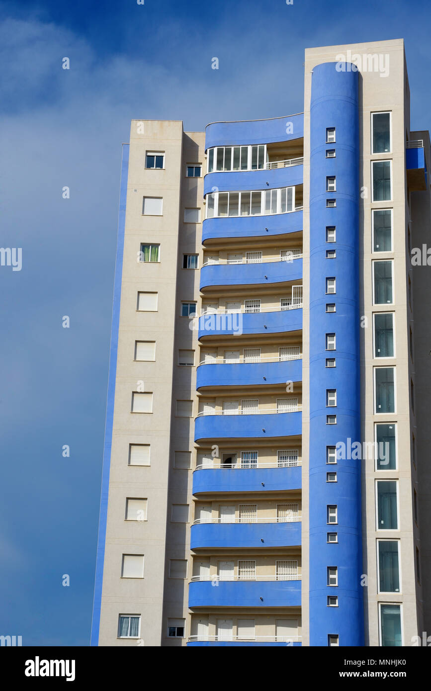 Spain block flats hi-res stock photography and images - Alamy