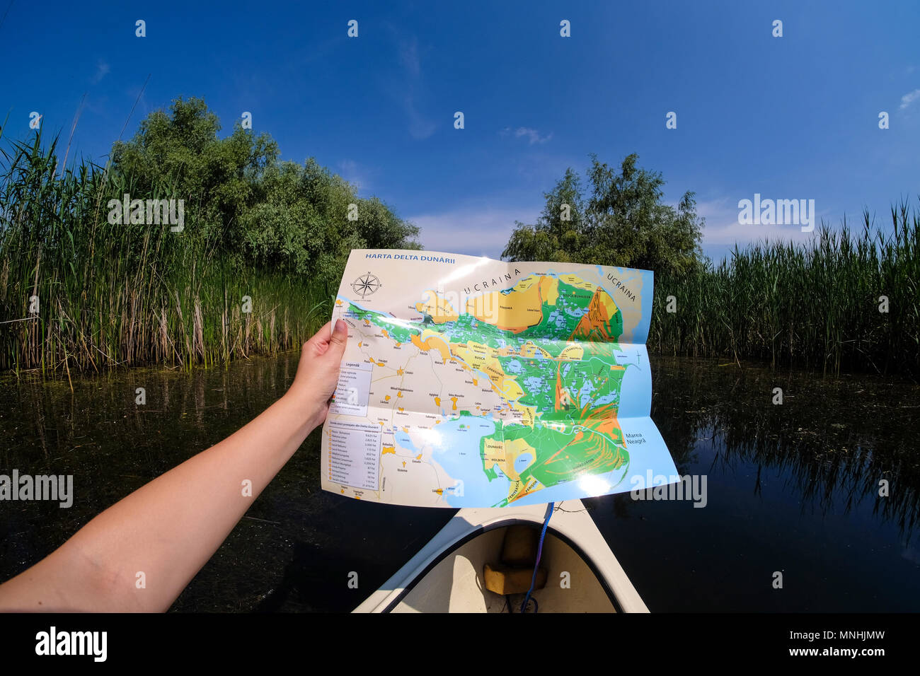 Map of delta hi-res stock photography and images - Alamy