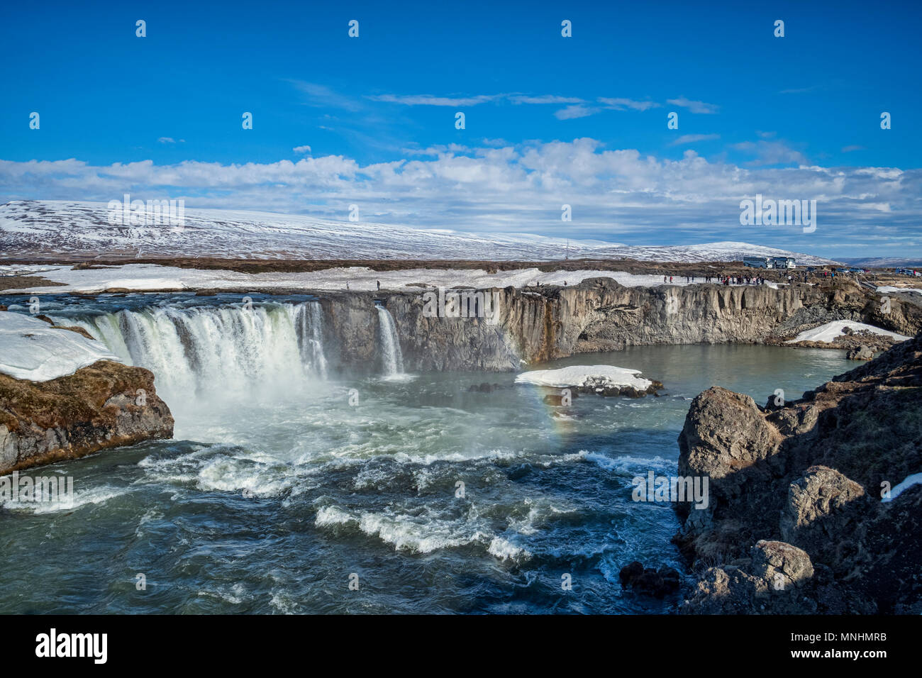 Icelandic godafoss waterfall hi-res stock photography and images - Alamy