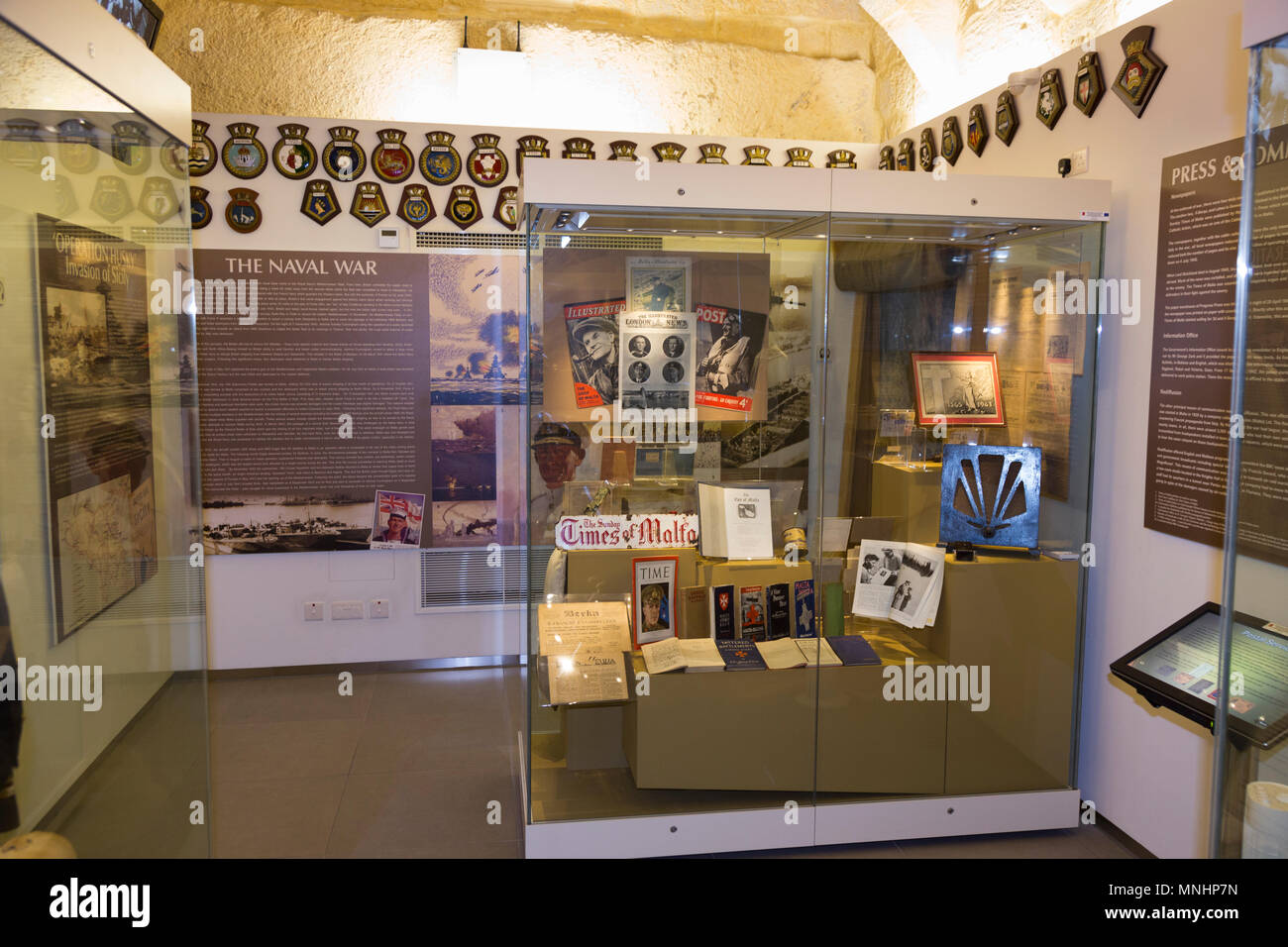 Exhibit / display of exhibits inside the exhibition displayed at The ...