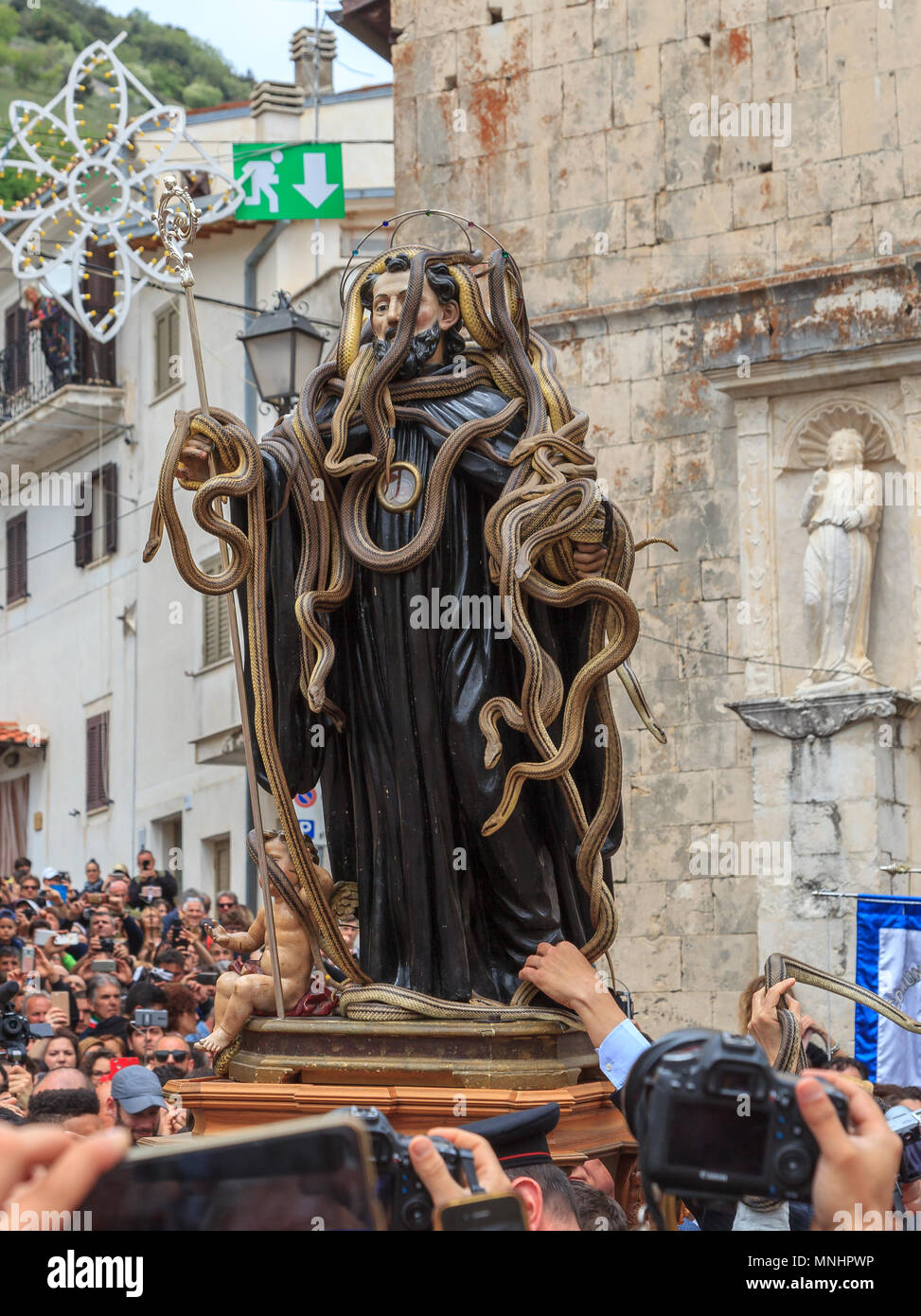 Snake festival in Cocullo (Italy Stock Photo - Alamy