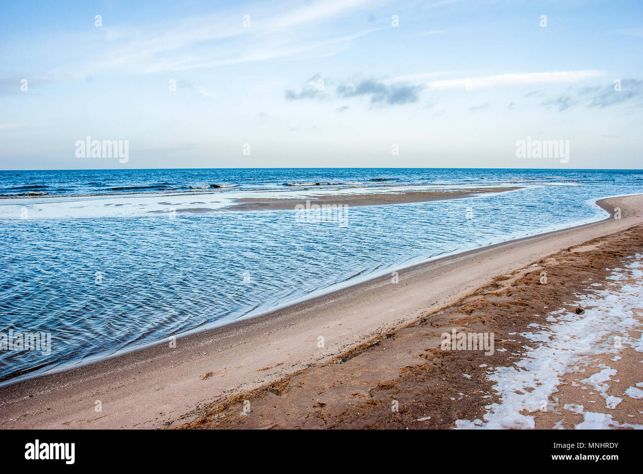 Winter seaside landscape.Winter seaside landscape Stock Photo - Alamy