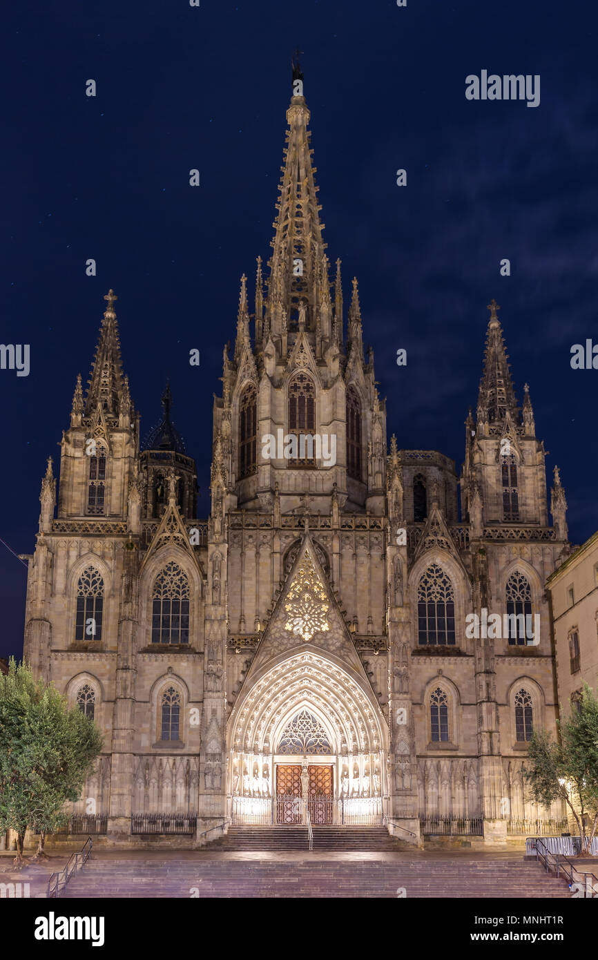 Gothic landmark spain hi-res stock photography and images - Alamy