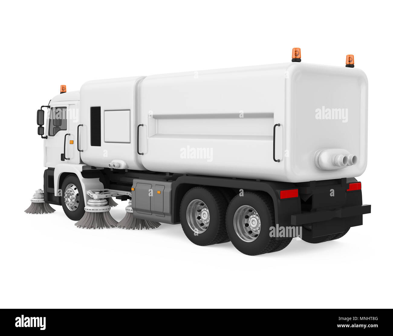 City cleaning machine Cut Out Stock Images & Pictures - Alamy