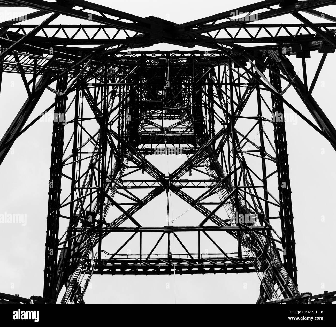 construction of a powerful tower Stock Photo - Alamy