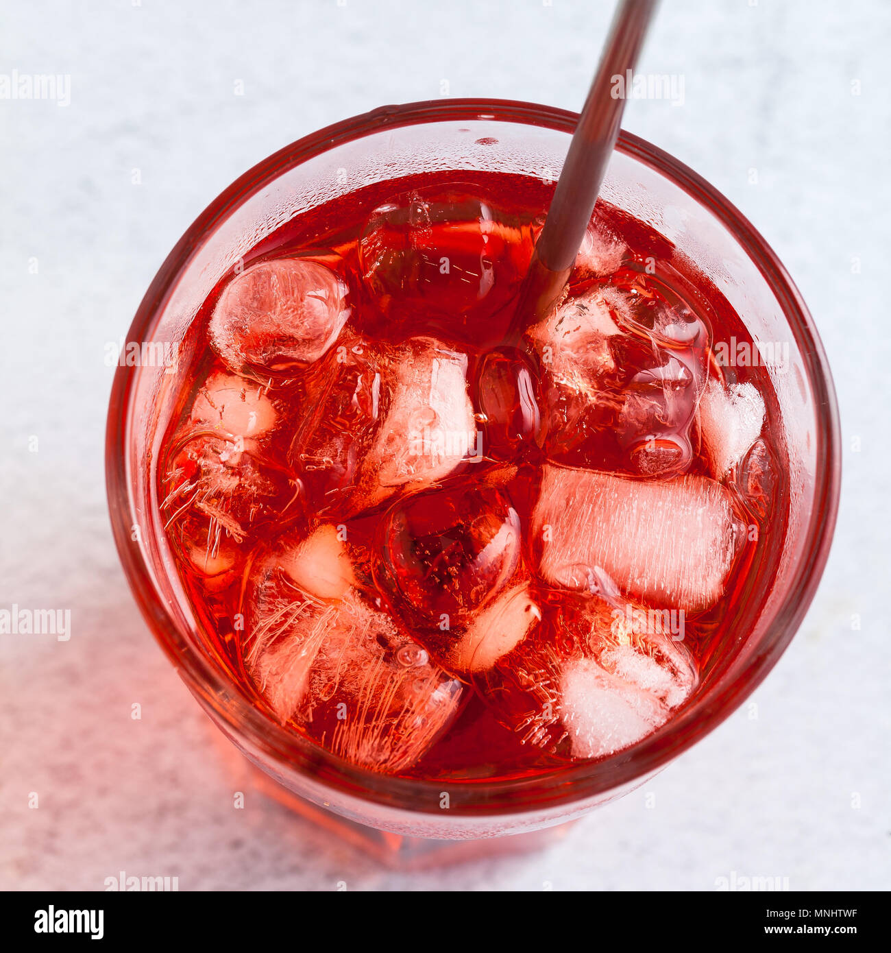 Fresh cold drink water ice cubes raspberry hi-res stock photography and ...